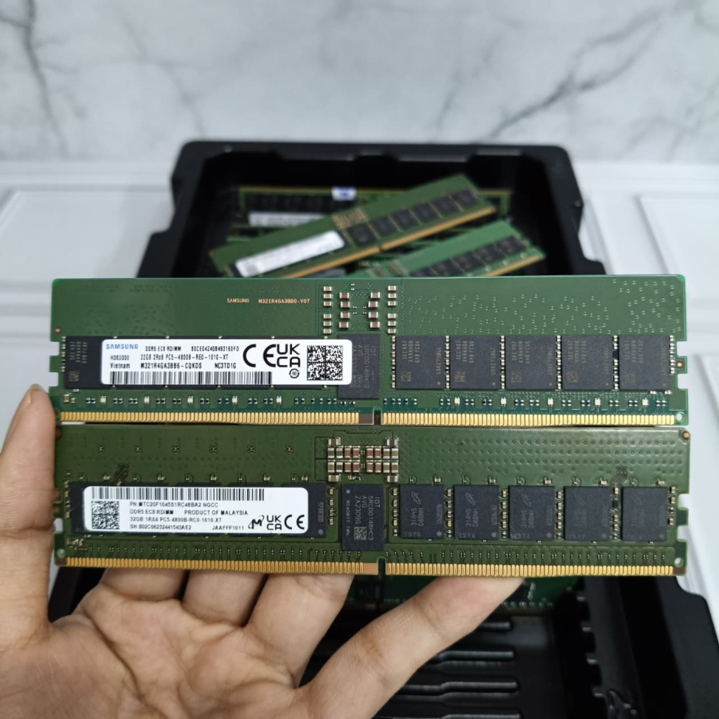 Jual Memory server 32Gb DDR5 Pc5-4800B Ecc Rdimm For Server & PC ...