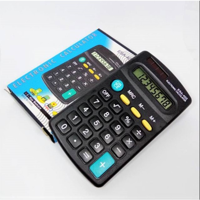 Jual Kalkulator ESA 402 8 Digit / Calculator Dagang Elektronik Mini ...
