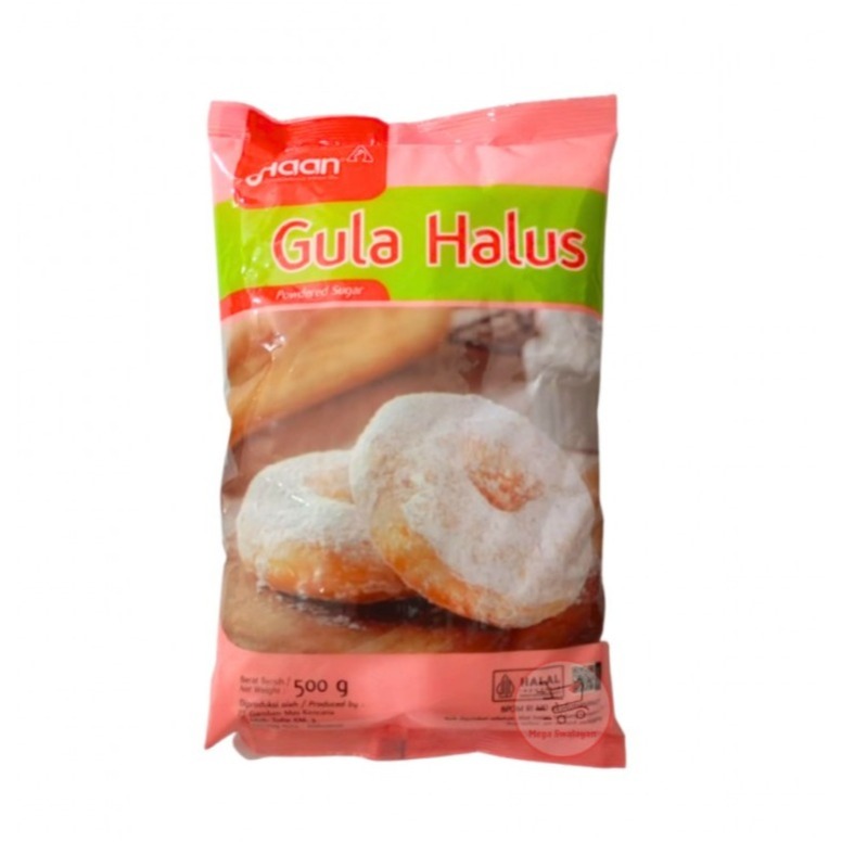 Jual Haan Gula Halus Kemasan 500gr – Gula Powdered Sugar Gula Halus ...