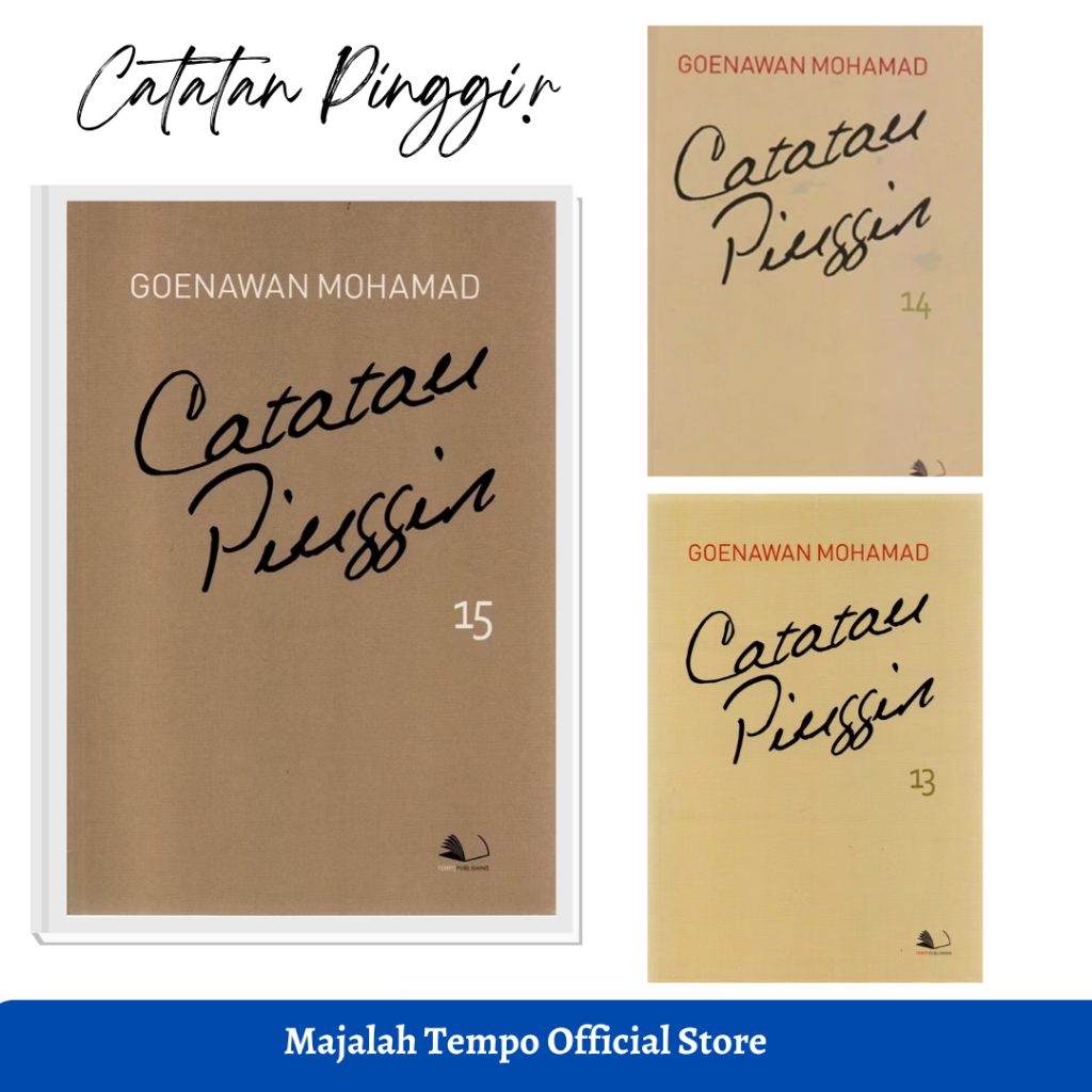 Jual Catatan Pinggir ( Goenawan Mohamad ) | Shopee Indonesia
