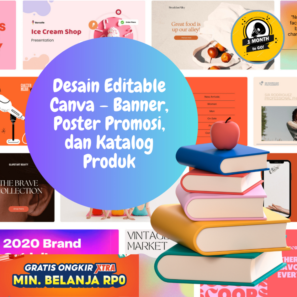 Jual Template Desain Estetik Siap Pakai untuk Sosial Media & Bisnis ...