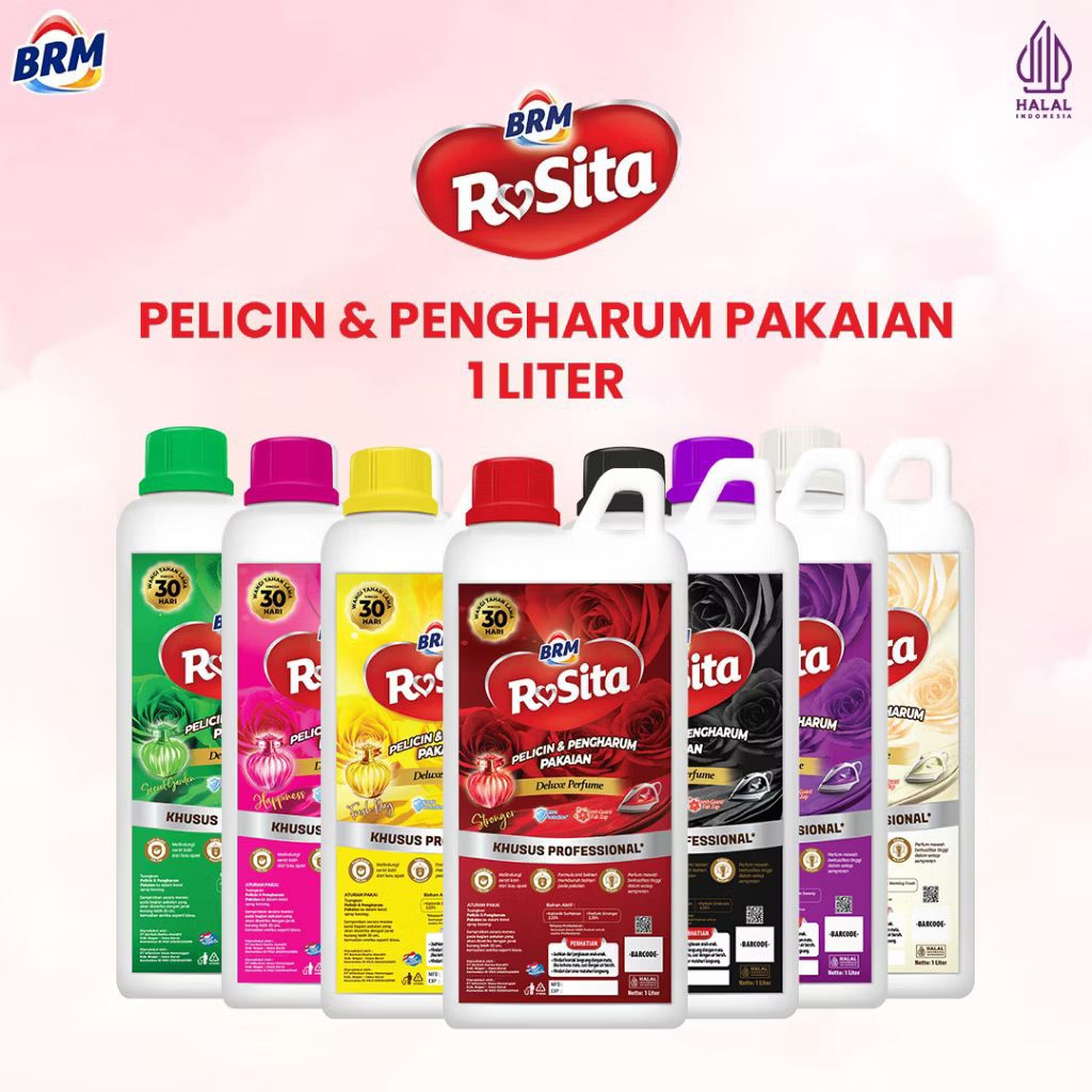 Jual Parfum Laundry Mawar : BRM Khusus Sumut : 7 Varian Warna / Aroma ...