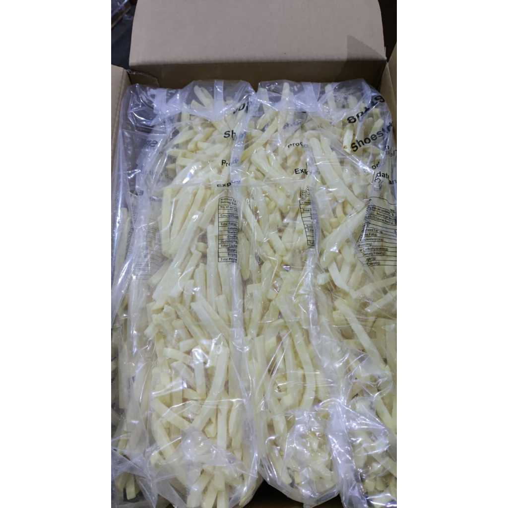 Jual kentang beku isi 2.5kg/French Fries Frozen /kentang goreng ...