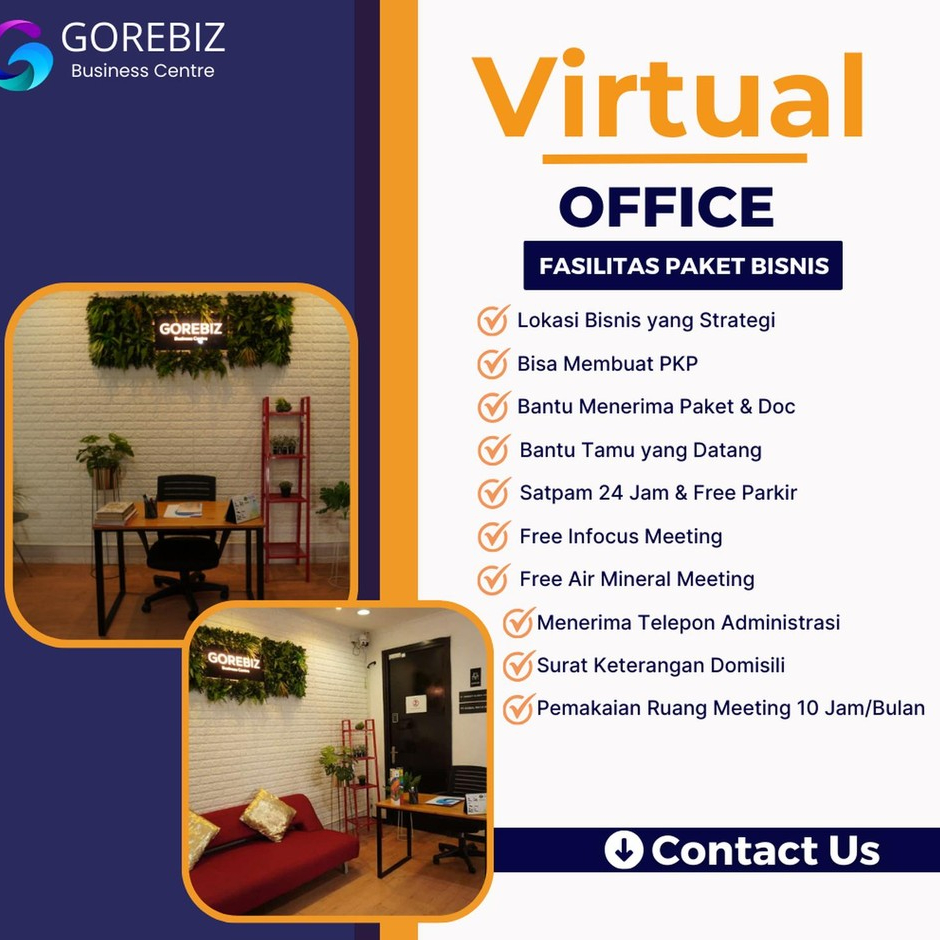 Jual Gorebiz Virtual Office Jakarta Timur – Paket 1 Tahun Alamat Kantor ...