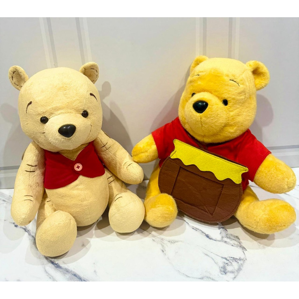 Jual Boneka Plushie Pooh Frame Foto & Pooh Artikulasi Kancing Disney ...