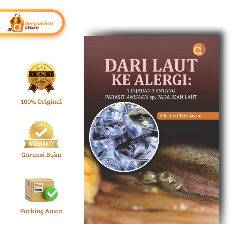 Jual Deepublish - Buku Dari Laut Ke Alergi: Tinjauan Tentang Parasit ...