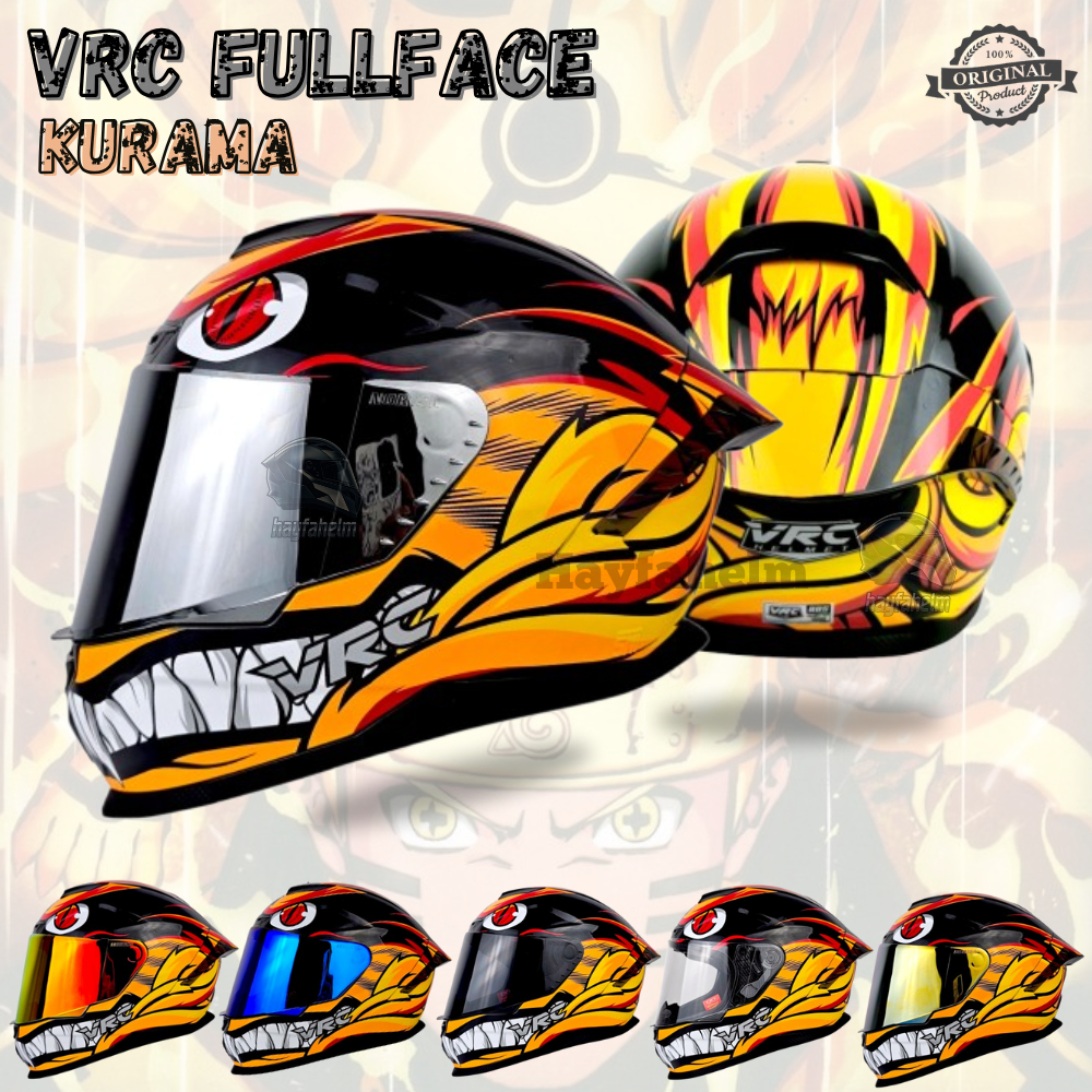 Jual Helm Fullface Vrc Motif Anime Kurama 100% Original High Quality ...