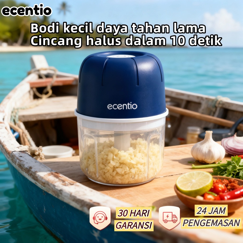 Jual ecentio mini cooper 6 pisau kapsul coper Mixer blender bumbu ...