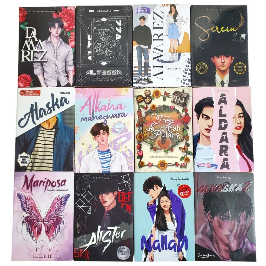 Jual ANEKA NOVEL WATTPAD BESTSELLER #3- ALASKA / REVANO / RENDEZVOUS ...