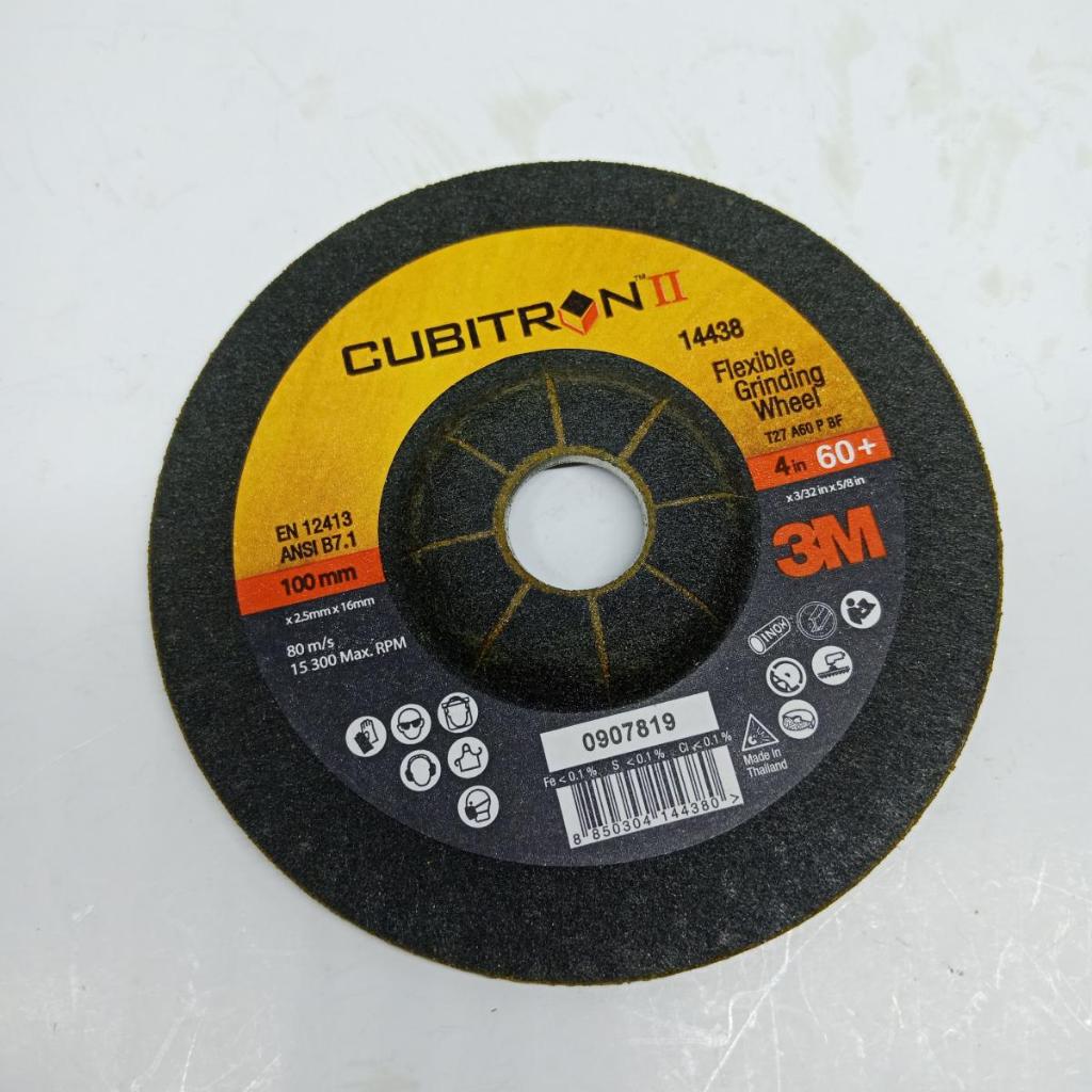 Jual 3M Cubitron II Grinding Wheel Fast Cool Flexible batu flexible ...