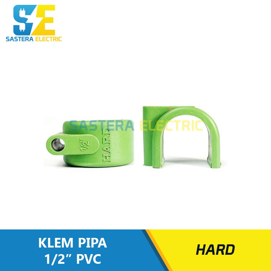 Jual Klem Pipa PVC 1/2" inch Hard / Klem 1/2" PVC / Pipe Clamp 0,5 ...