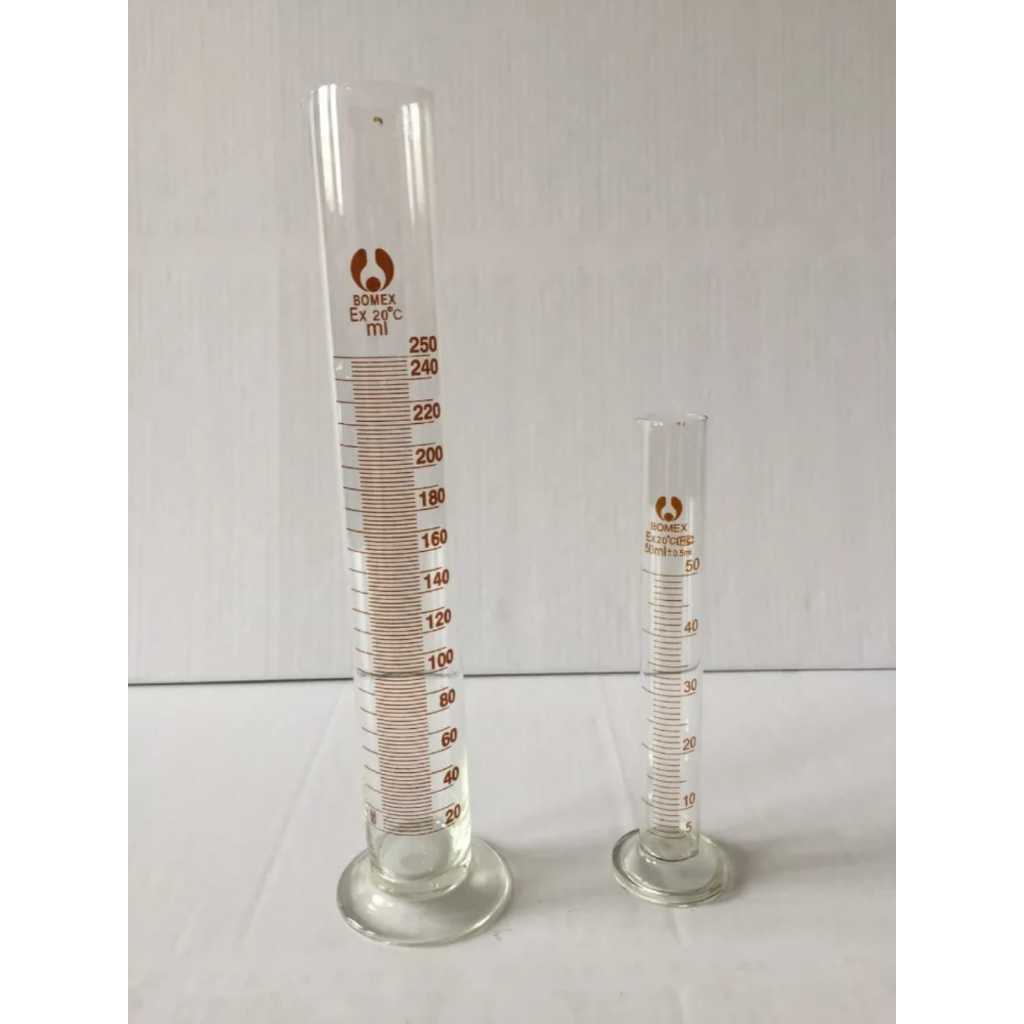 Jual [ KACA 500 ML ] Gelas Ukur Takar Measuring Cylinder Kaca Lab ...