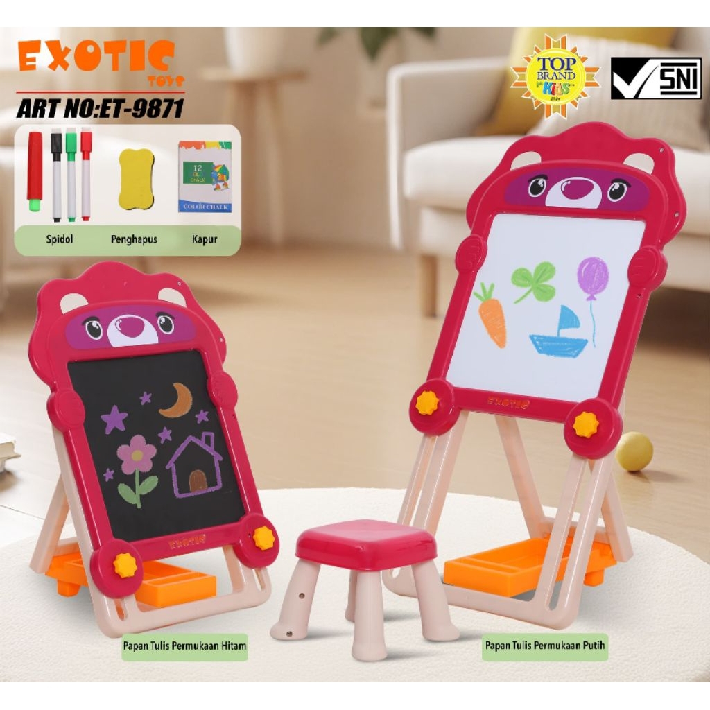 Jual Drawing Board Exotic ST ET 9871 Papan Tulis Anak | Shopee Indonesia