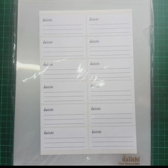 Jual Map L Daiichi Folio 9002 / Clear Sleeve Daichi F4 Plastik Bening ...
