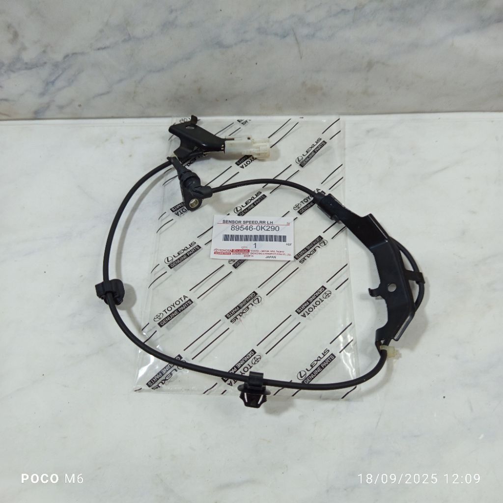 Jual SENSOR ABS SPEED BELAKANG KIRI TOYOTA FORTUNER VRZ HILUX REVO ...