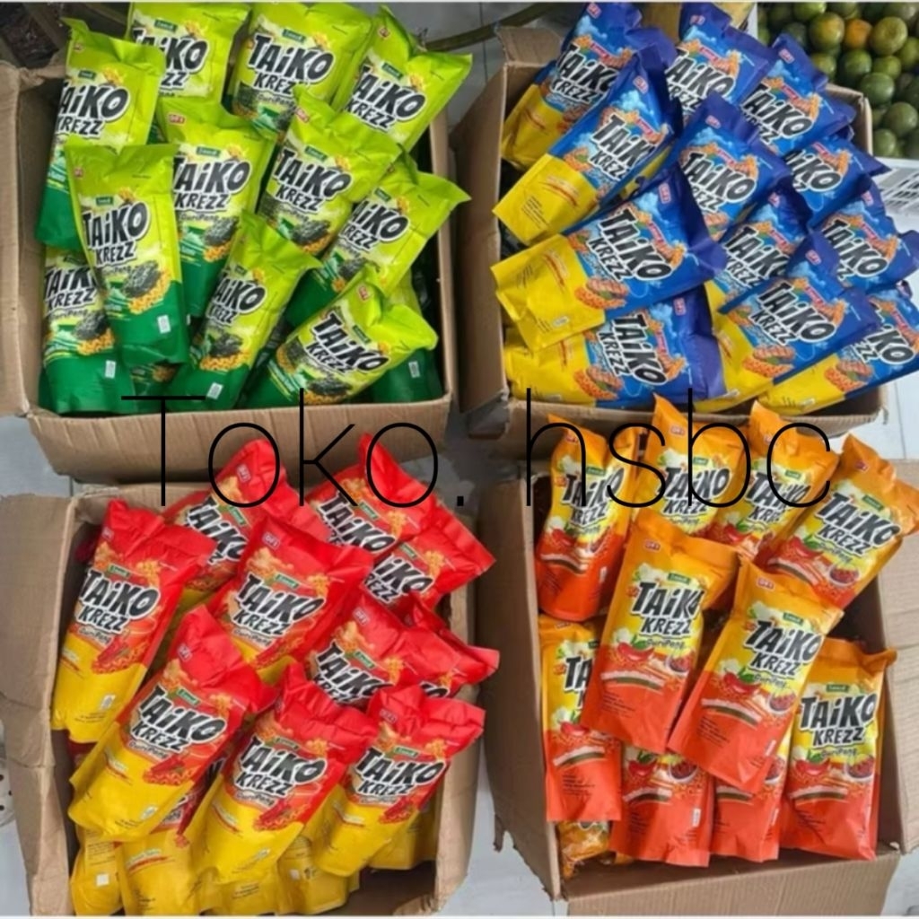 Jual Snack VIRAL TAIKO KREZZ Guri Pang (ORDER 2 harga Grosir 10 x @28g ...