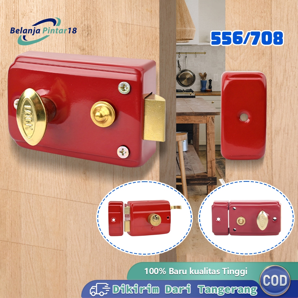 Jual Kunci Pintu Gerbang Besi Otomatis Lidah Tunggal/Lidah Ganda Gate ...