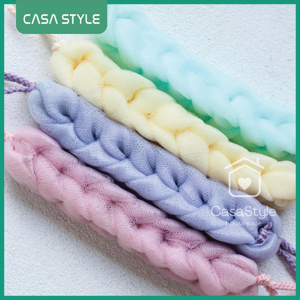 Jual (CASA) Shower Puff Kepang / Bath Sponge / Spons Jaring Mandi ...