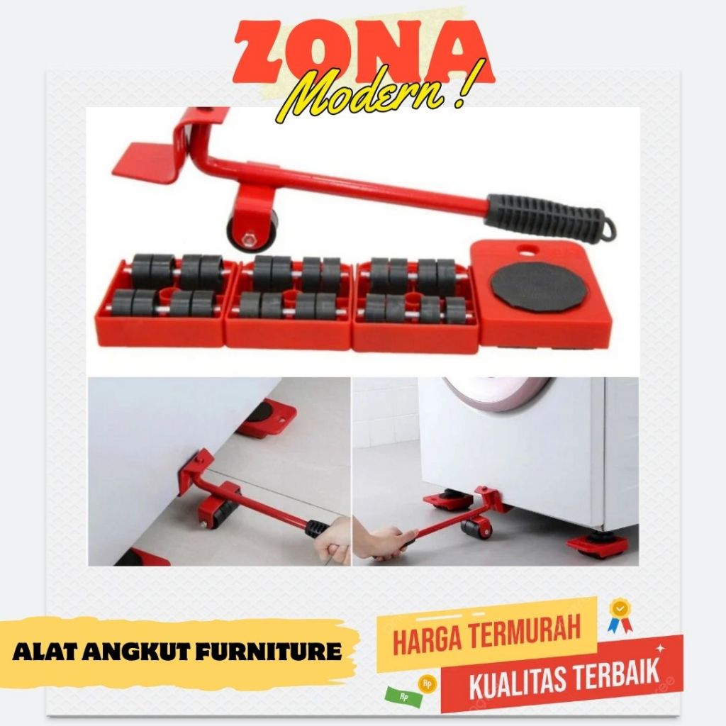 Jual Alat Angkut Furniture Lifter Carrier Wheel Bar Mover 150kg ...
