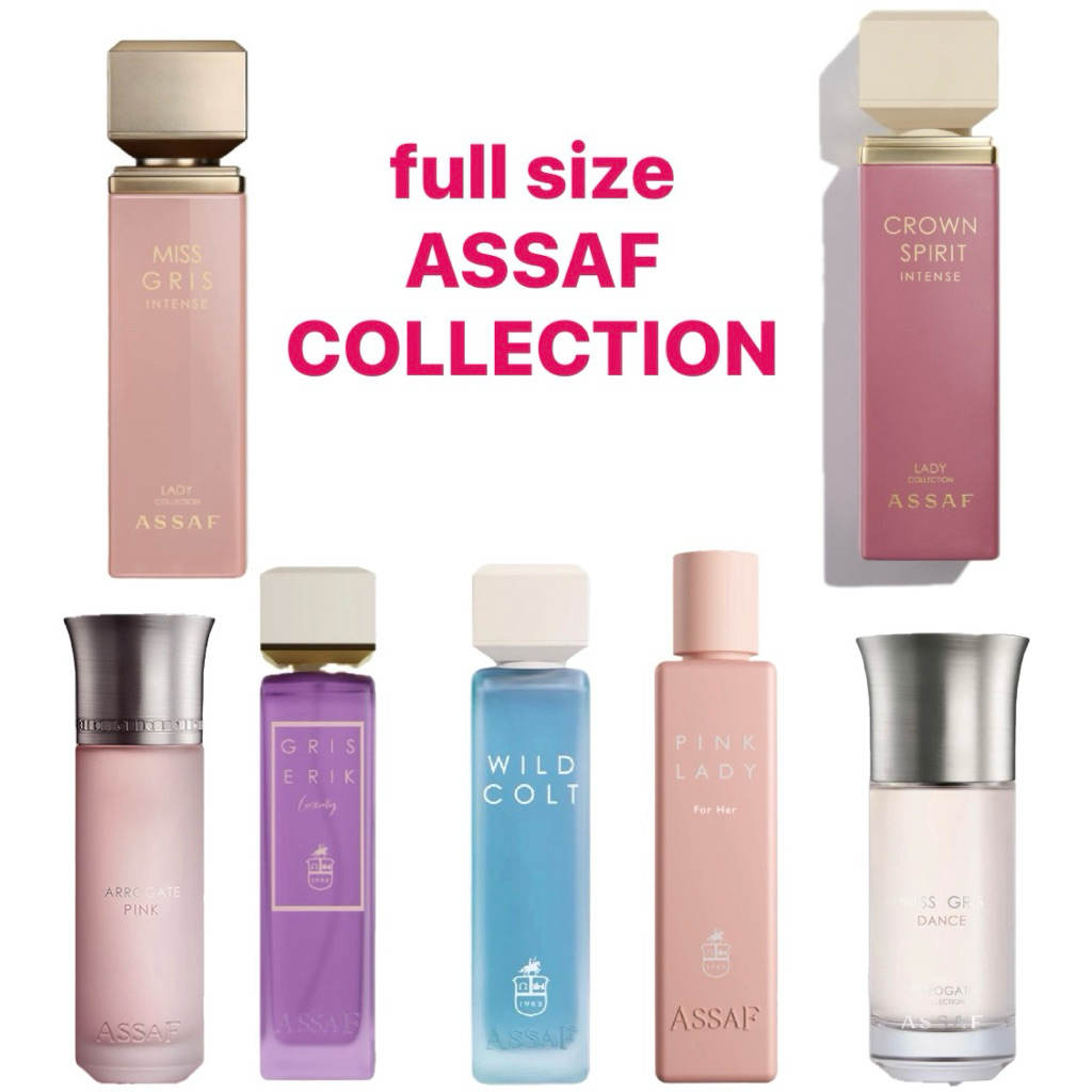 Jual Assaf collection pink lady ,miss griss, wild colt | Shopee Indonesia