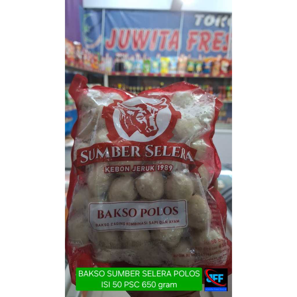 Jual Bakso Polos Sumber Selera 50btr -650gr | Shopee Indonesia
