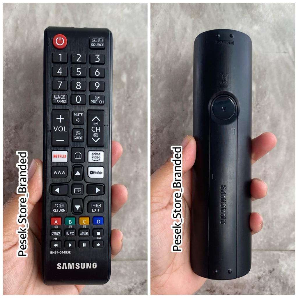Jual Remot Remote smart tv samsung Original isi tombol youtube netflix ...