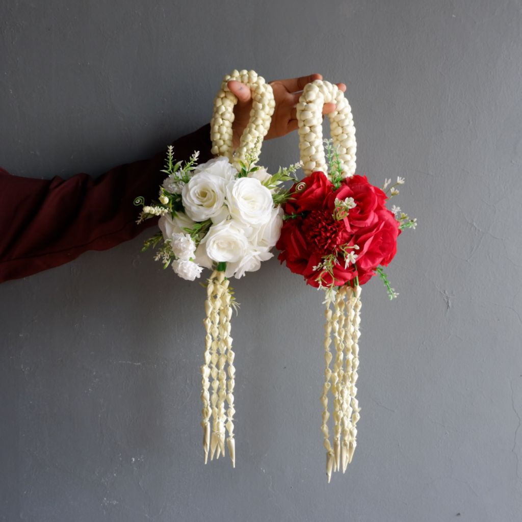 Jual Bunga Tangan Melati Mawar Pengantin / Gelang Melati / hoop Melati ...