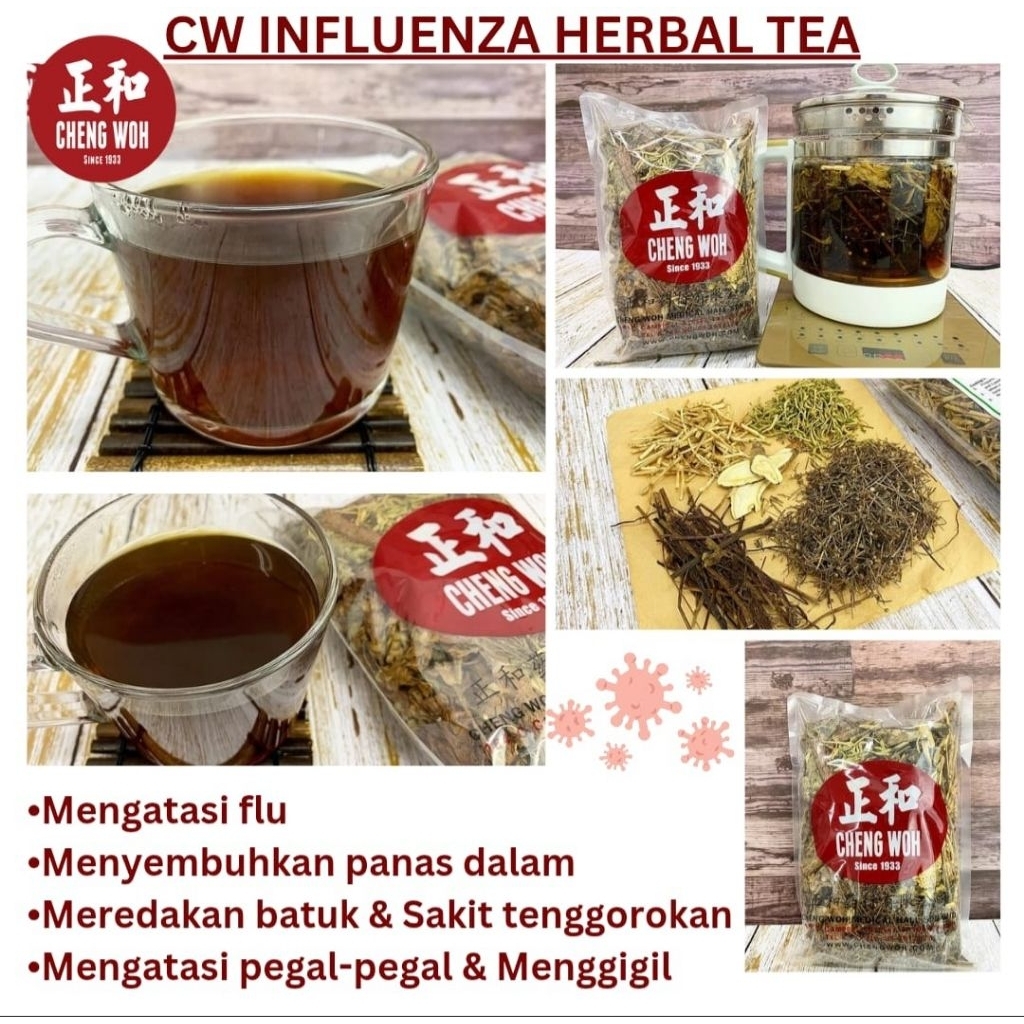 Jual (Ready 05 Oktober 2025) Chengwoh Influenza herbal tea Penang ...
