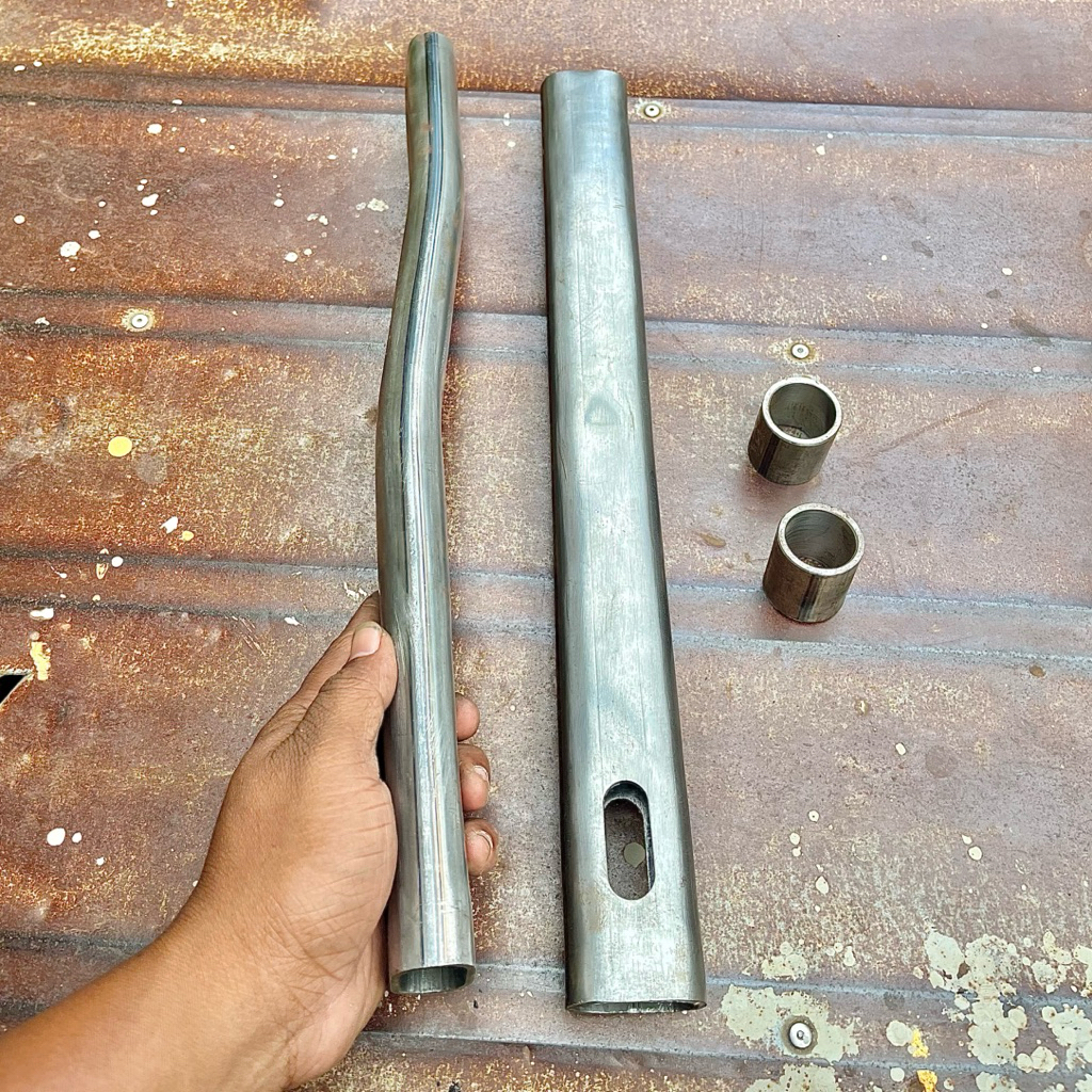 Jual pipa oval bahan arm, lobang as,sekalian tekuk pipa pnp cb gl 100 ...