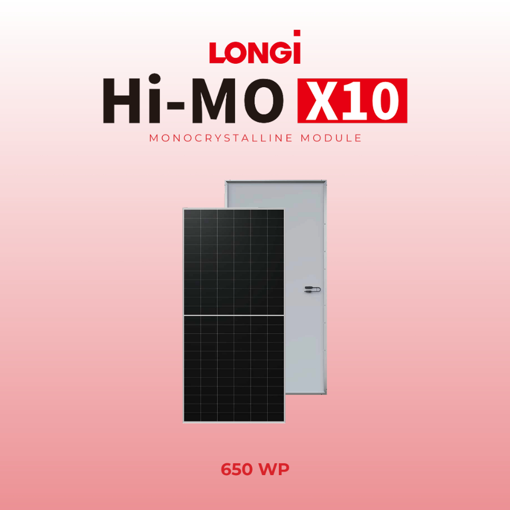 Jual Panel Surya | LONGI HiMO-X10 LR7-72HVH 650 WP | Monocrystalline ...