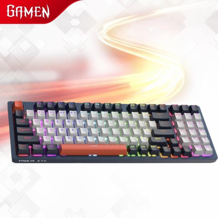 Jual GAMEN Titan 7 Keyboard Mechanical Gaming RGB | Shopee Indonesia