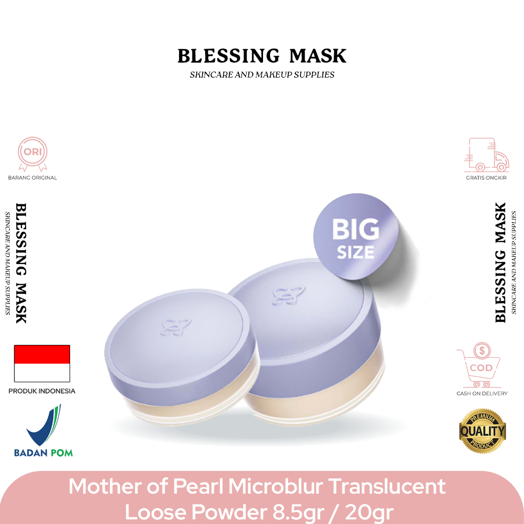 Jual Mother oF Pearl - Microblur Translucent Loose Powder [Made by ...