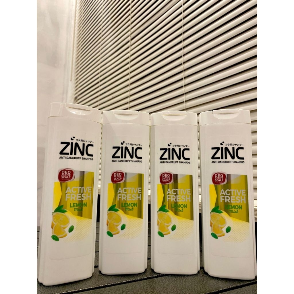 Jual Zinc Shampo Active Fresh Lemon 340ml | Shopee Indonesia