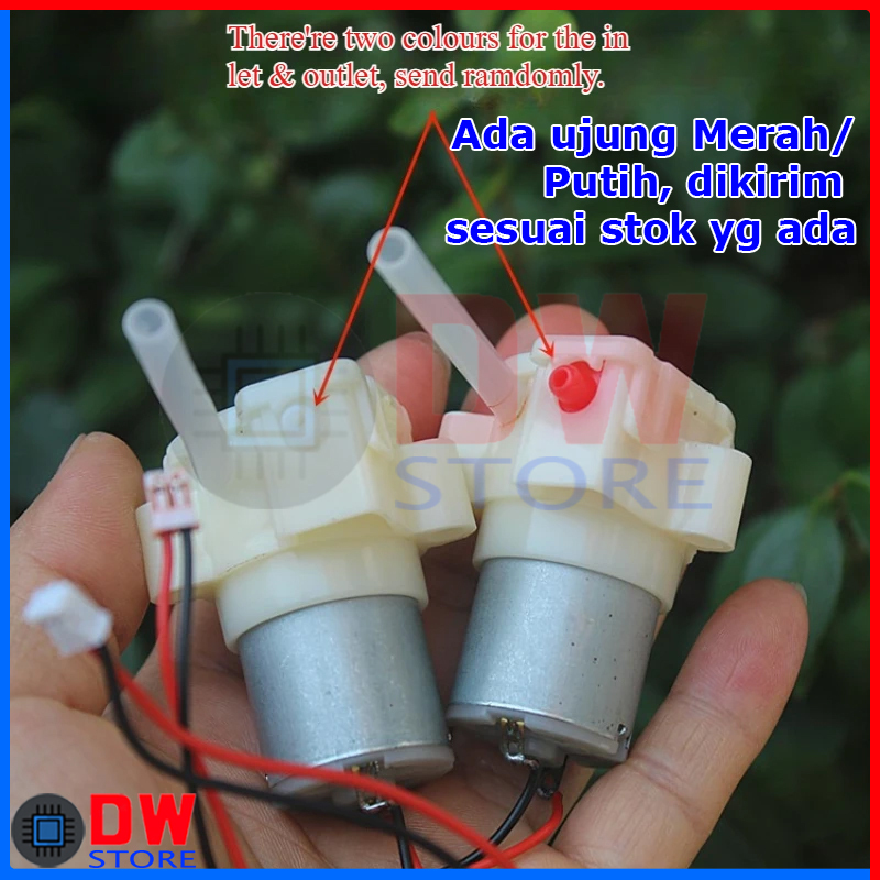 Jual Pompa Peristaltik Mini untuk Air Cairan Minyak Oli Tinta Micro ...