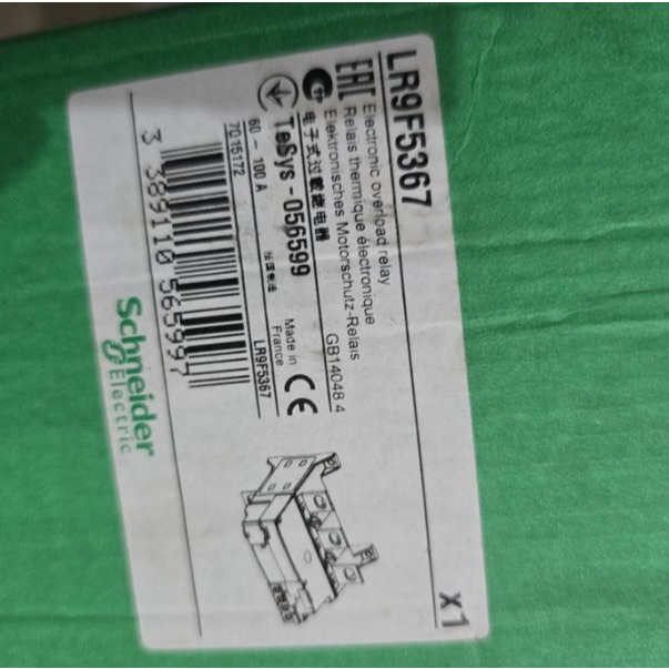 Jual SCHNEIDER LR9F5367 60-100A THERMAL OVERLOAD RELAY 60-100A | Shopee ...