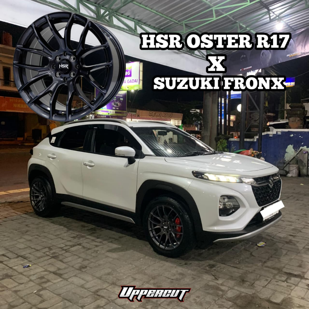 Jual VELG MOBIL SUZUKI FRONX RING 17 HSR OSTER LEBAR 7,5 & 9 WARNA ...