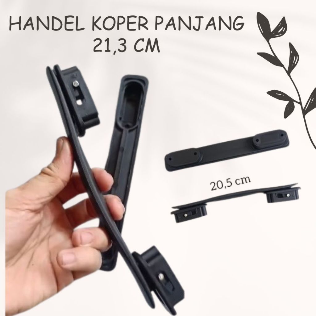 Jual Handel Koper Handel Lojel Gagang Koper Pengganti Warna Hitam ...