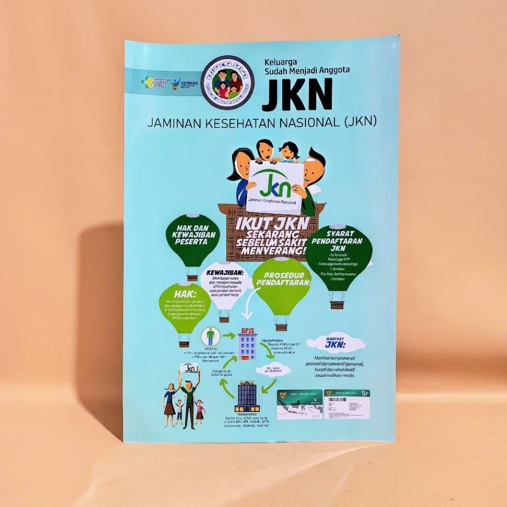 Jual Poster Jaminan Kesehatan Nasional - Poster 12 Indikator Keluarga ...