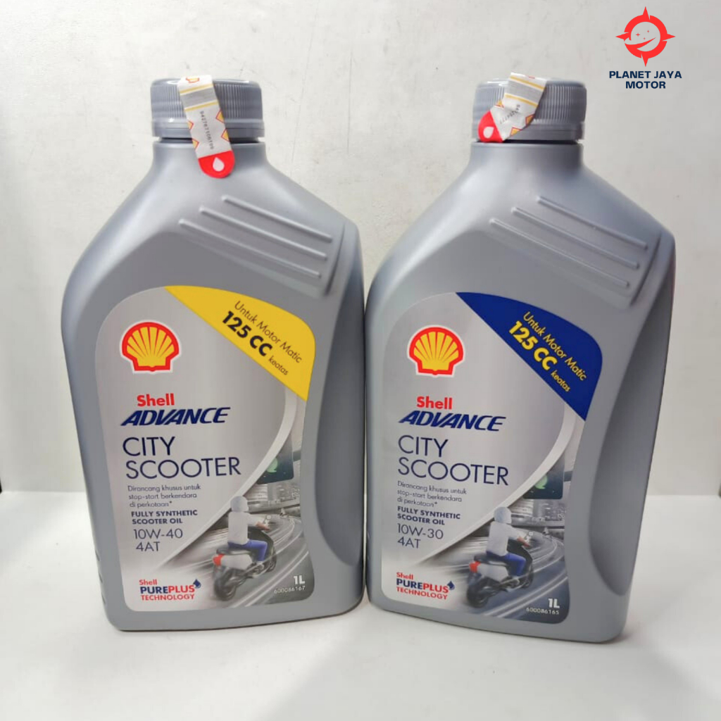 Jual Oli Mesin Shell Advance City Scooter 10w30/10w40 Full Synthetic ...