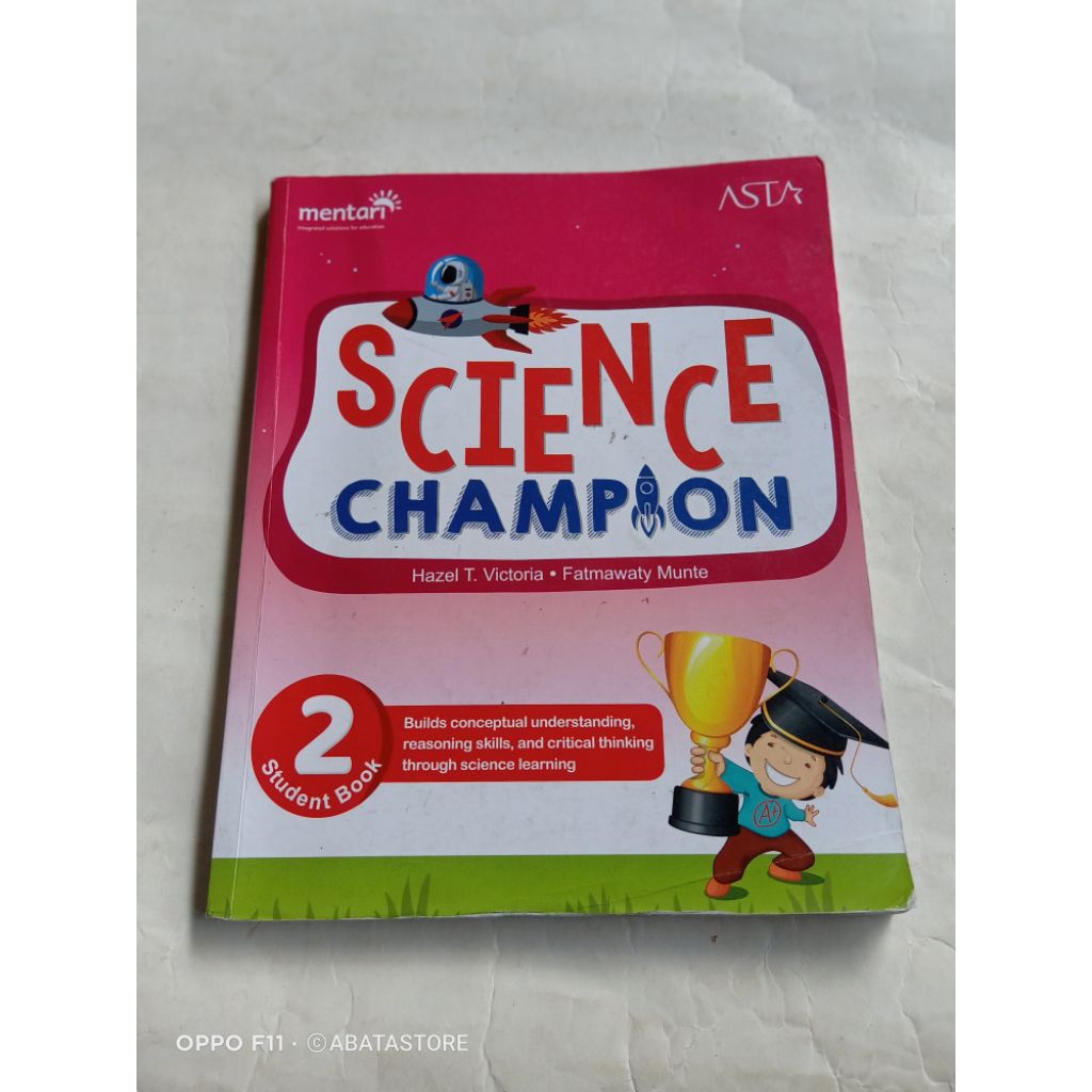 Jual BUKU SCIENCE CHAMPION STUDENT BOOK 2 HAZEL T VICTORIA | Shopee ...