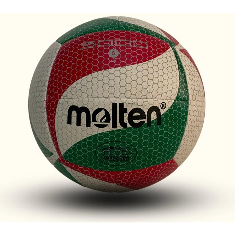 Jual Molten 5000 Bola Voly Asli Jahit Bonus Jaring | Shopee Indonesia