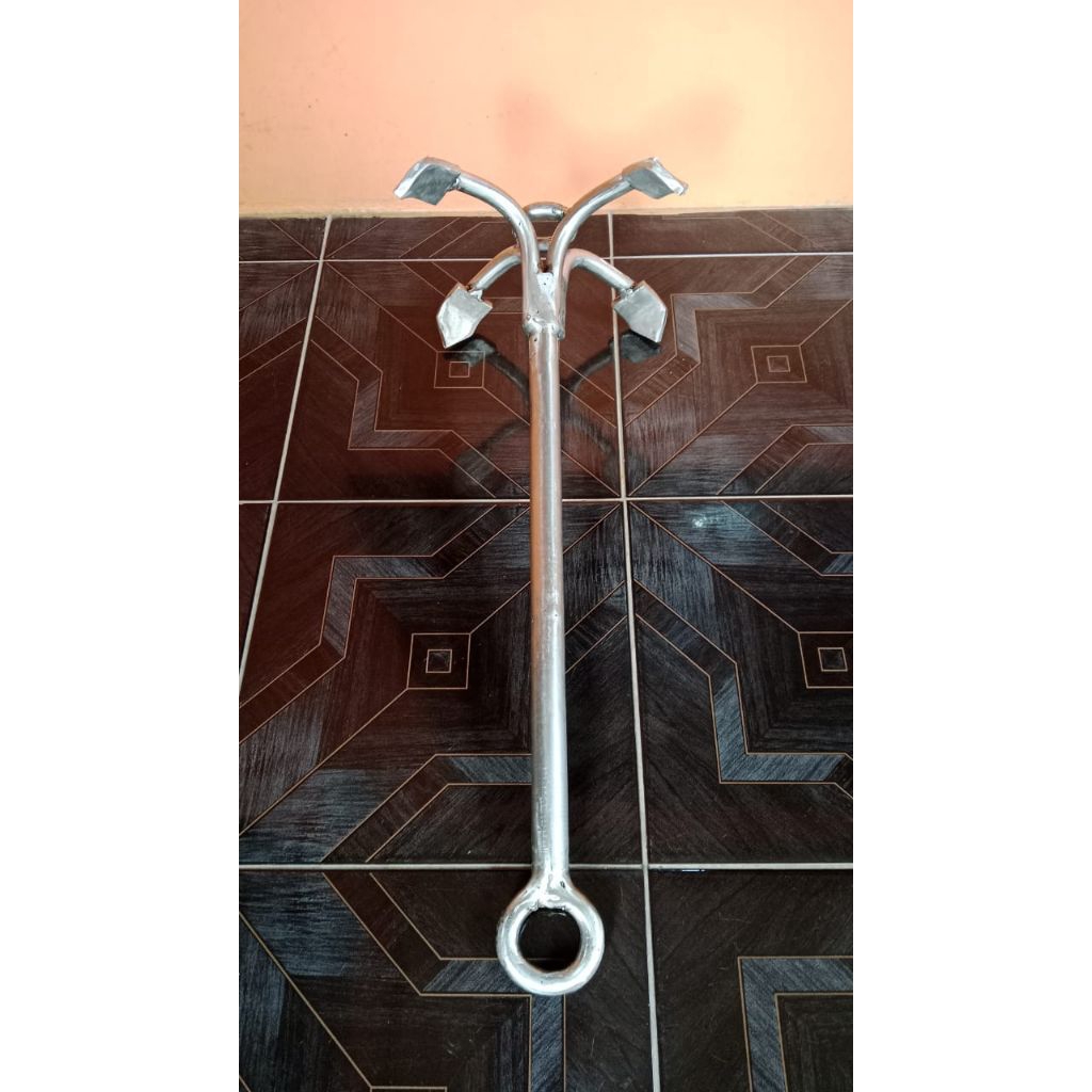 Jual jangkar perahu stainles bahan batang as 25 mm daun as 16 mm ...