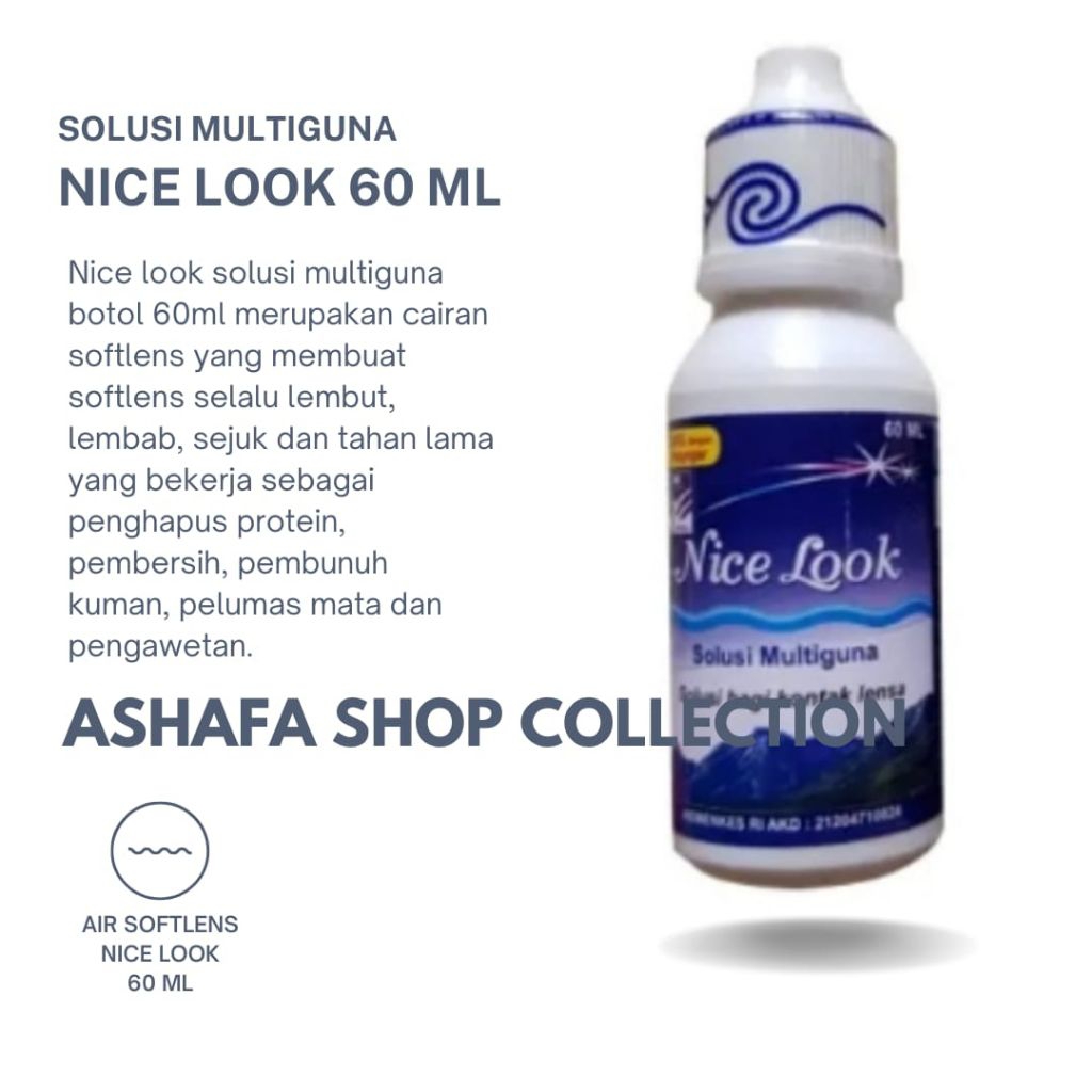 Jual AIR SOFLEN SOFTLENS CAIRAN LENSA CAIRAN LENSA KONTAK NICE LOOK ...