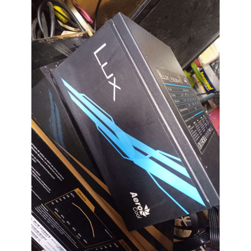 Jual psu LUX aero cool 550W | Shopee Indonesia