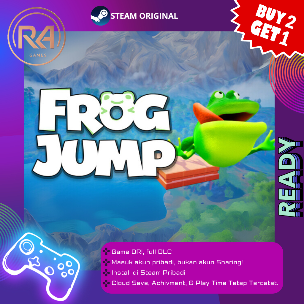 Jual Frog jump online fix game pc original masuk library pribadi ...