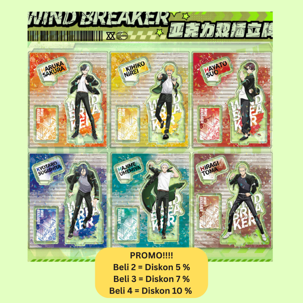 Jual Standee Wind Breaker | Shopee Indonesia