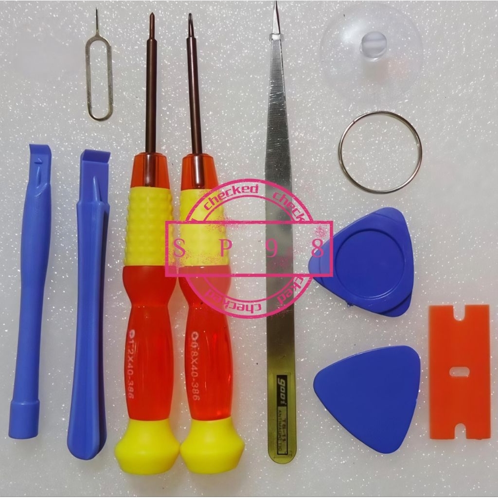 Jual TOOLS OPENING SET + T WEEZER ( 10 IN 1 ) | Shopee Indonesia