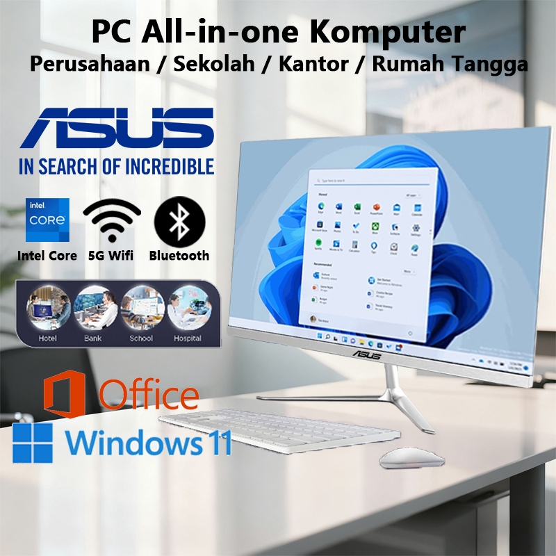 Jual ASUS Merakit Komputer Full Set All-in-One PC Baru, Prosesor Core ...