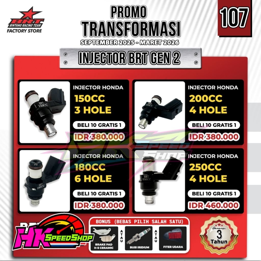 Jual INJEKTOR INJECTOR SUPER BRT VARIO 150 PCX 150 ADV 150 CRF 150 ...