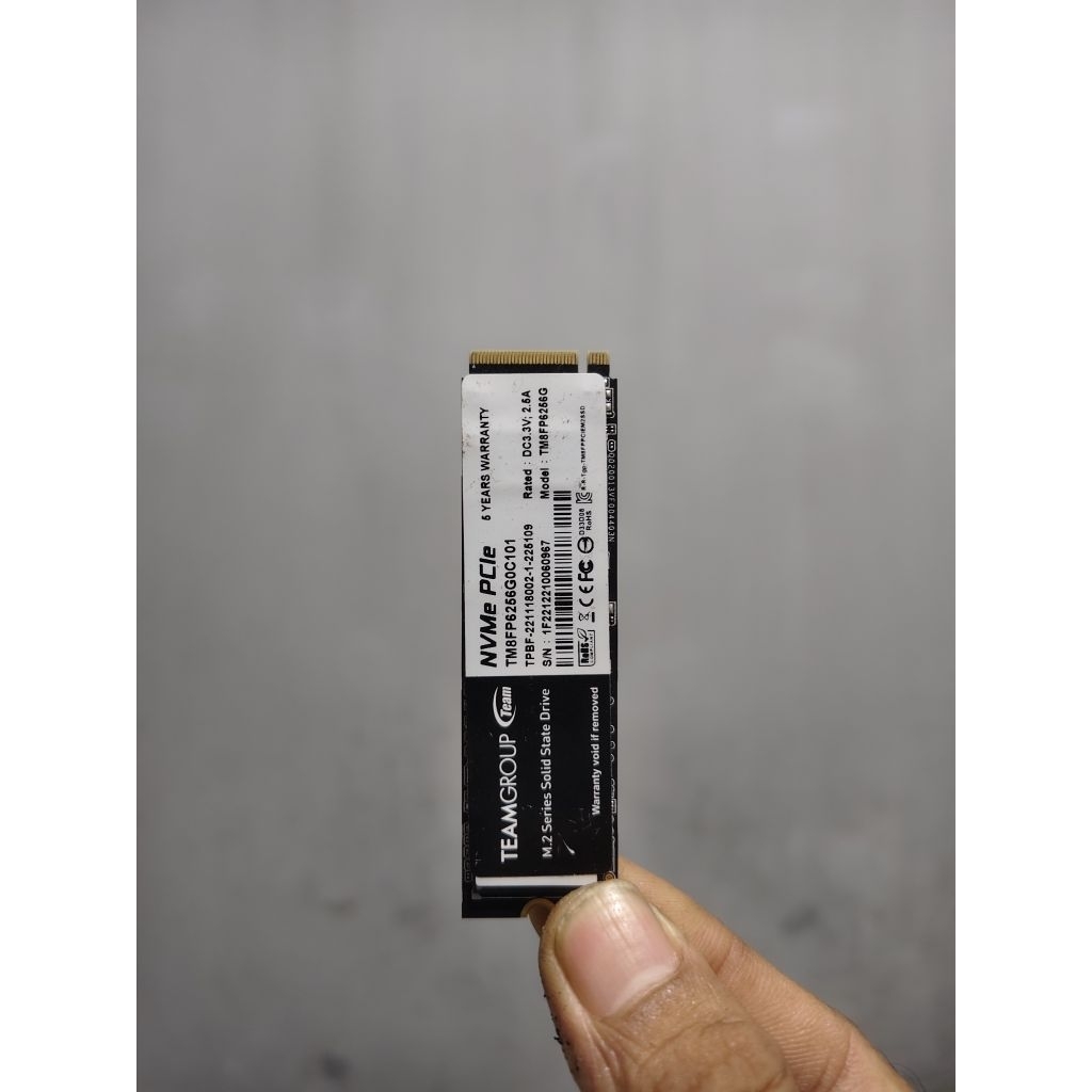 Jual SSD M.2 NVME Teamgroup 256GB | Shopee Indonesia